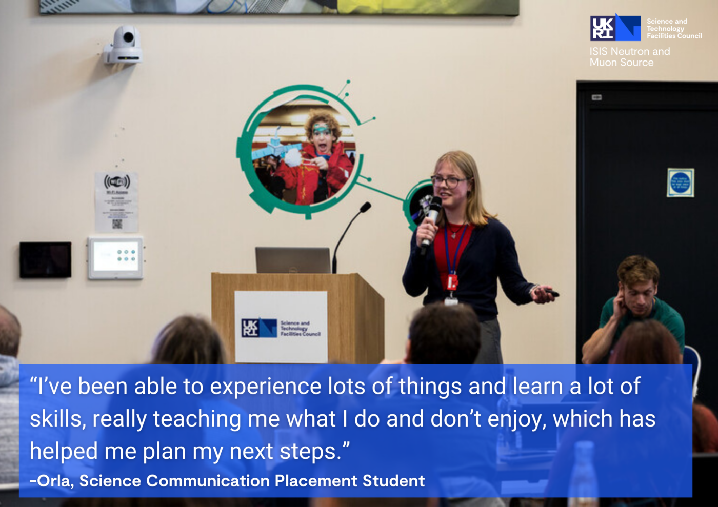 Industrial Placement Students Reflect on Their Year at ISIS