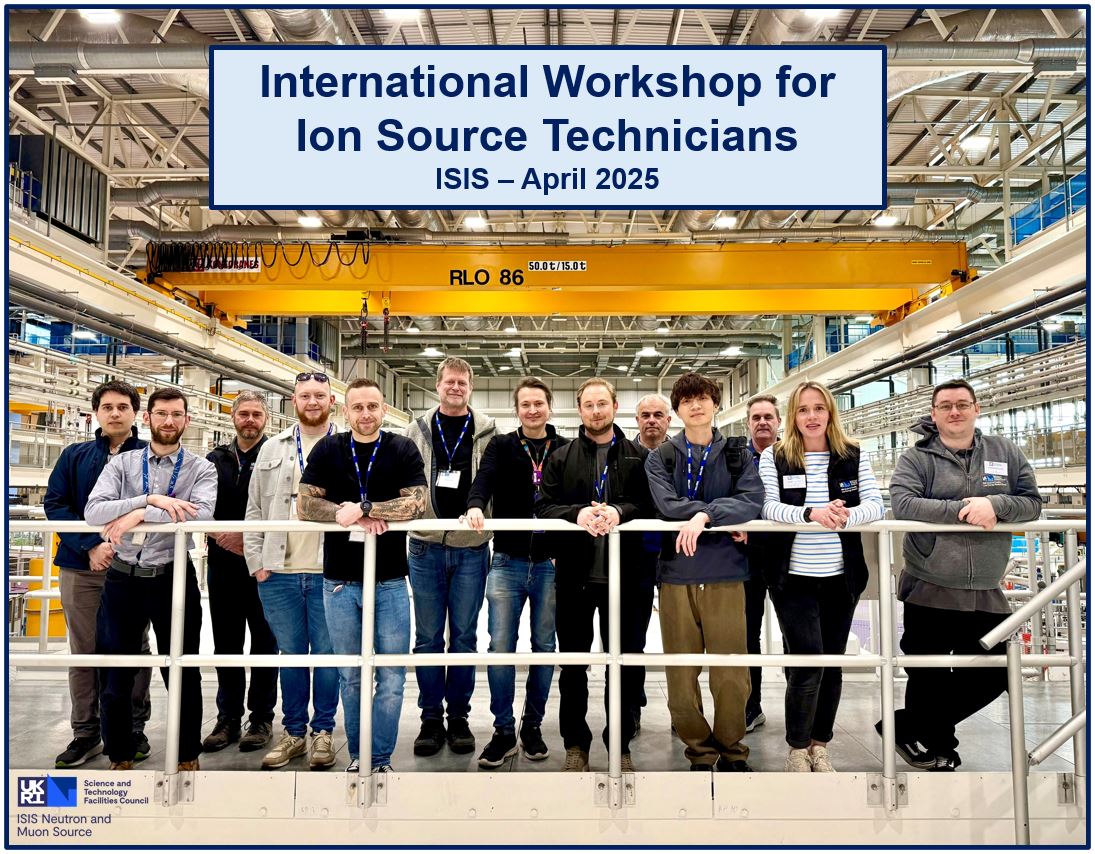 Iwist 2025 International Workshop for Ion Source Technicians