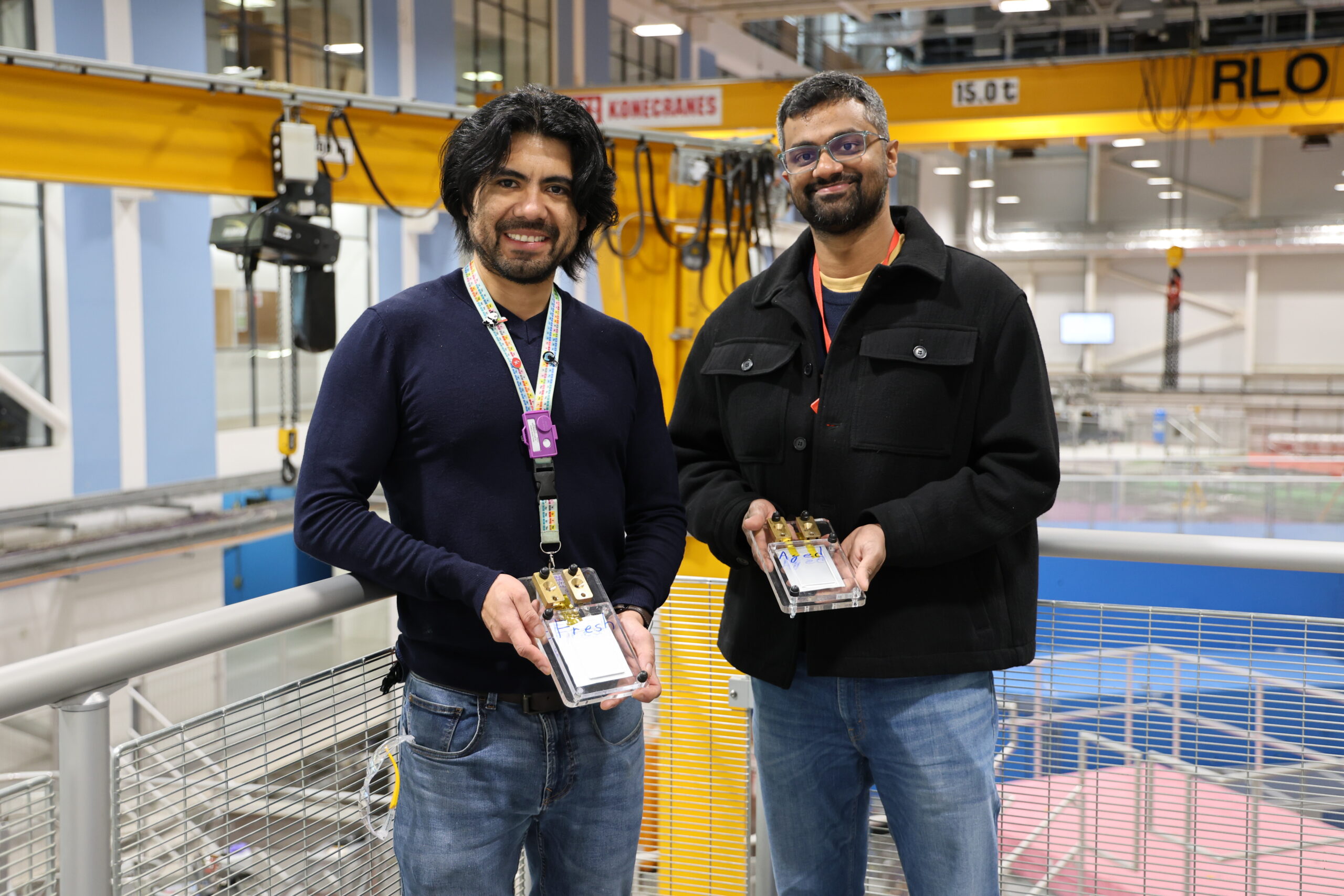 WISH enables the first neutron diffraction study of an unmodified Li ...